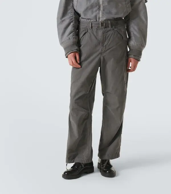 Sacai Cotton Cargo Pants
