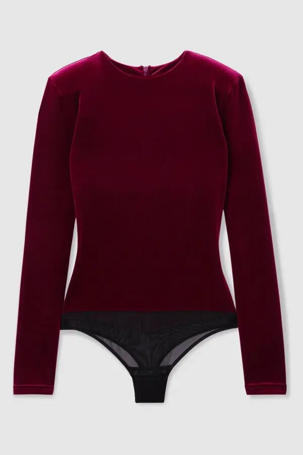 UNDRESS CODE Maneater Velvet Bodysuit