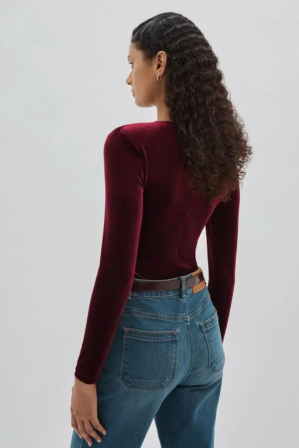 UNDRESS CODE Maneater Velvet Bodysuit
