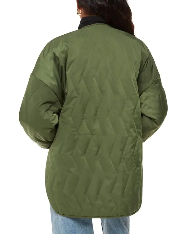 Whistles Petites Esther Quilted Coat