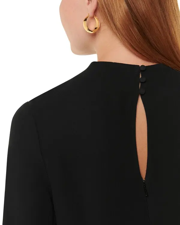 Buy Whistles Cleo Shift Mini Dress - Black At 30% Off | Editorialist
