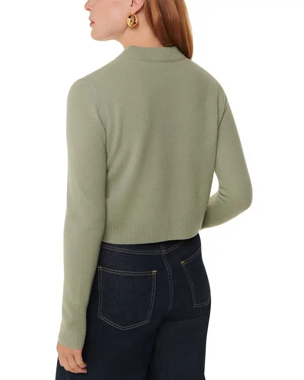 Whistles Wool Cropped Sweater