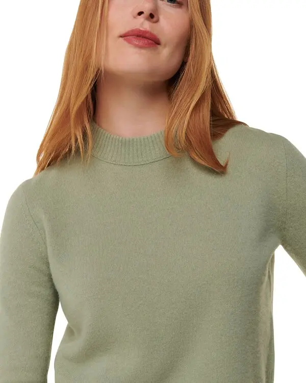 Whistles Wool Cropped Sweater