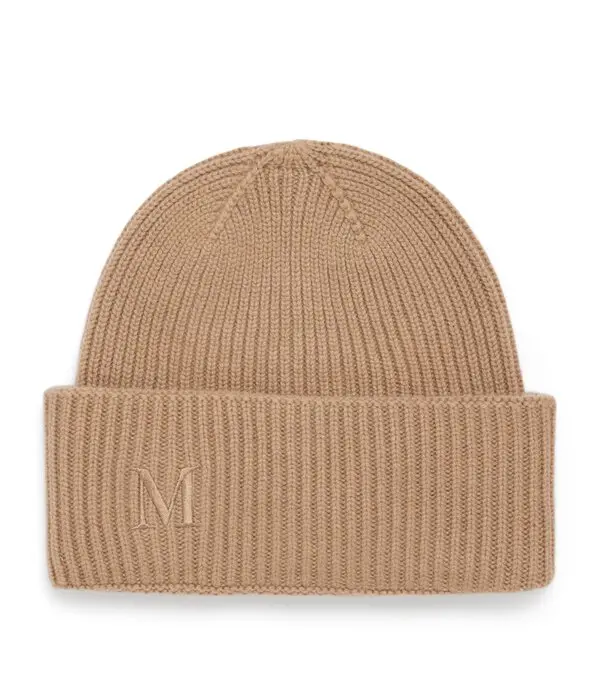 Max Mara Cashmere Beanie - Beige
