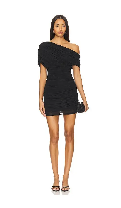 LOVERS AND FRIENDS Laura Mini Dress - Black | Editorialist