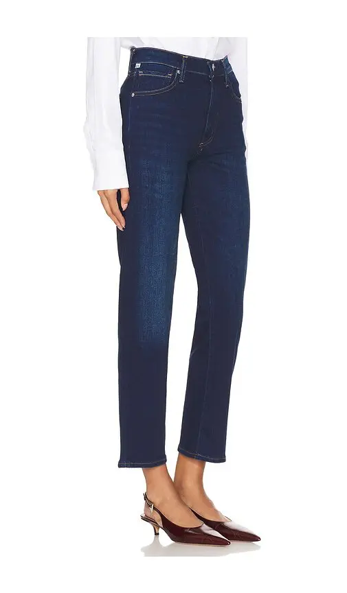 Citizens Of Humanity Caia High Rise Straight Leg Jeans - Lotus