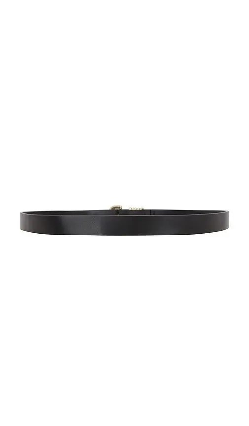 Good American Faux Leather Belt With Gold-Tone Hardware In  display picture 3