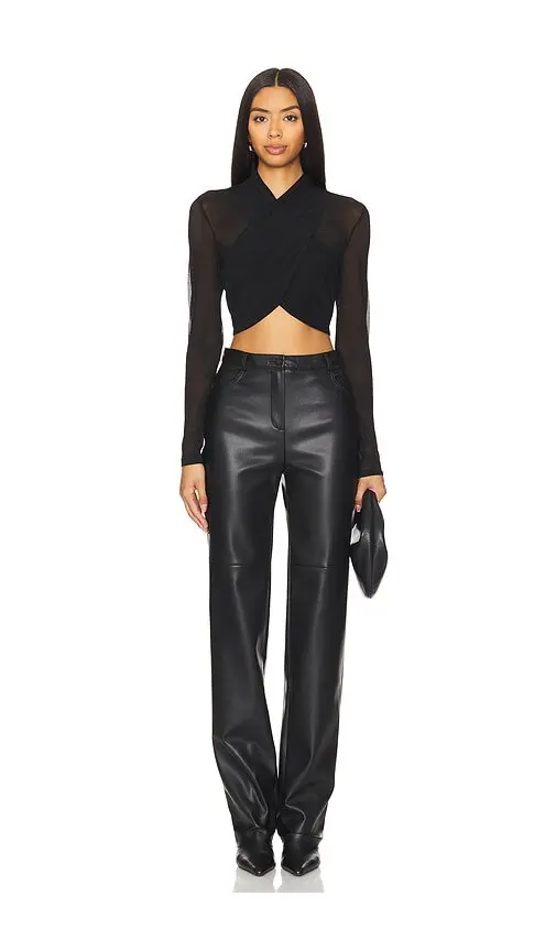 Bardot Aliyah Top - Black