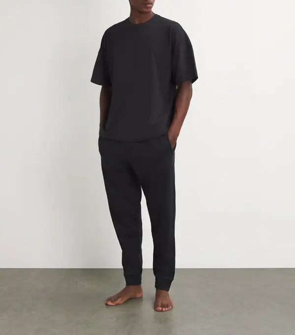 SKIMS Jersey Lounge Oversized T-shirt - Black