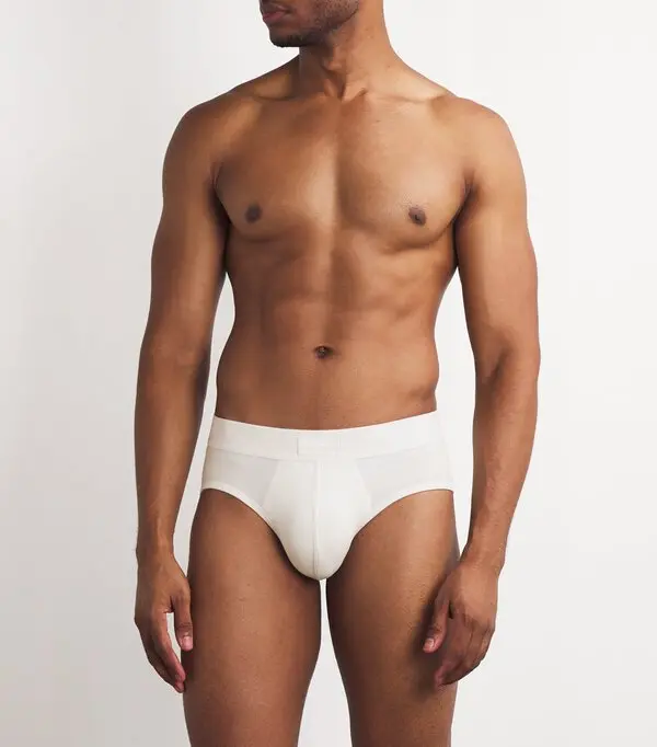 SKIMS Stretch-cotton Briefs