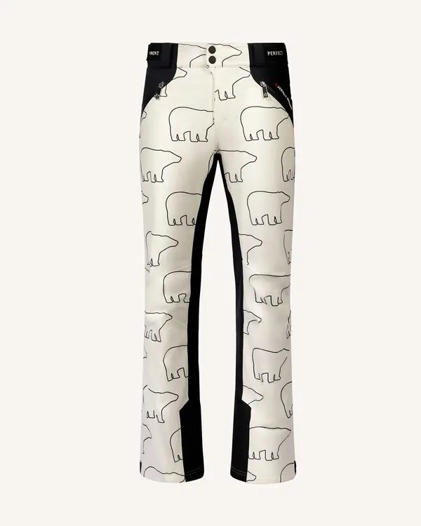 Perfect Moment Chamonix Ski Pant - Bear-print