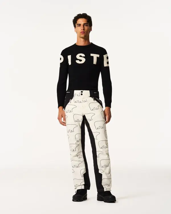 Perfect Moment Chamonix Ski Pant - Bear-print