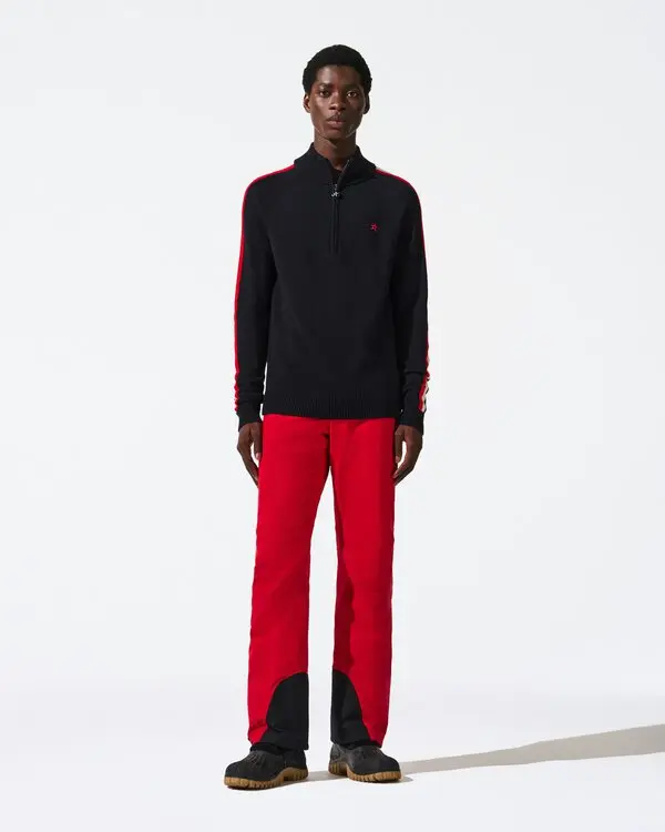 Perfect Moment Merino Wool Pullover - Navy
