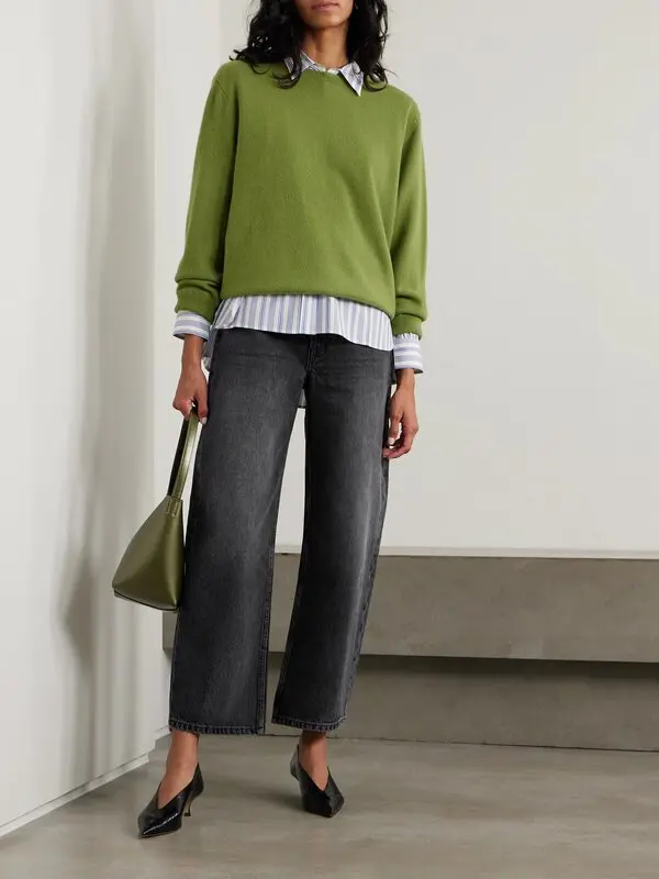 B Sides Leroy Mid-rise Wide-leg Jeans
