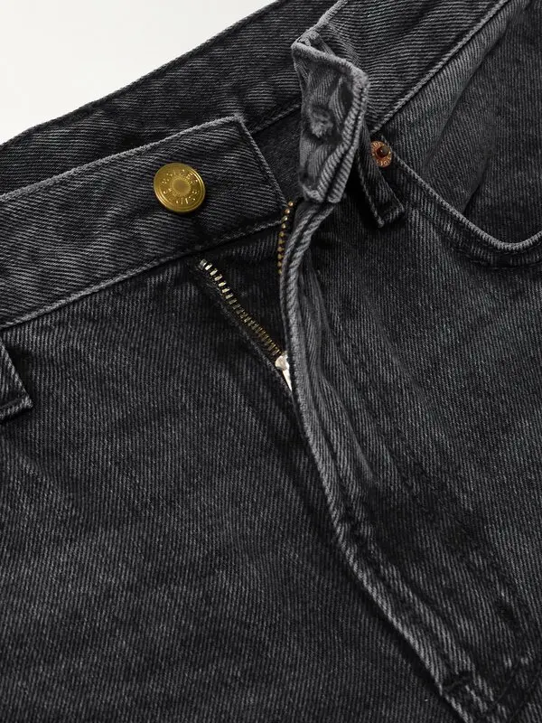 B Sides Leroy Mid-rise Wide-leg Jeans