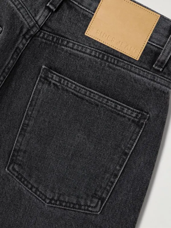 B Sides Leroy Mid-rise Wide-leg Jeans