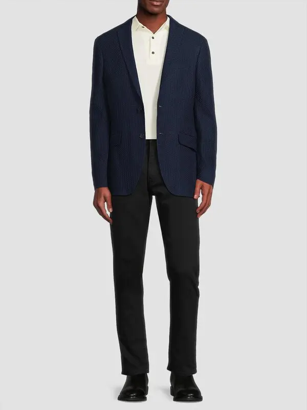 Etro Roma Cotton Jacket - Navy