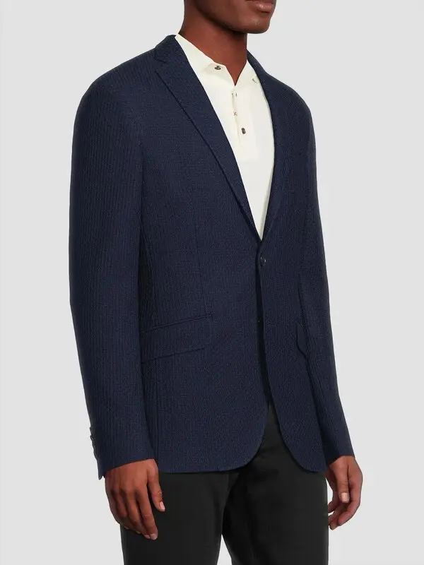 Etro Roma Cotton Jacket - Navy