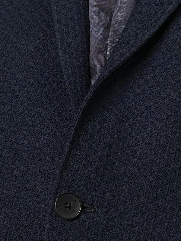Etro Roma Cotton Jacket - Navy
