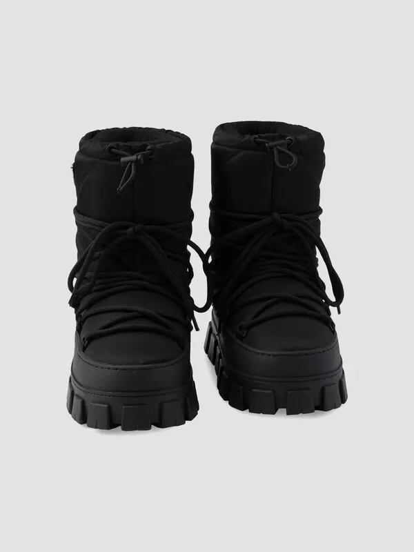 Prada Re-nylon Gabardine Apres-ski Boots