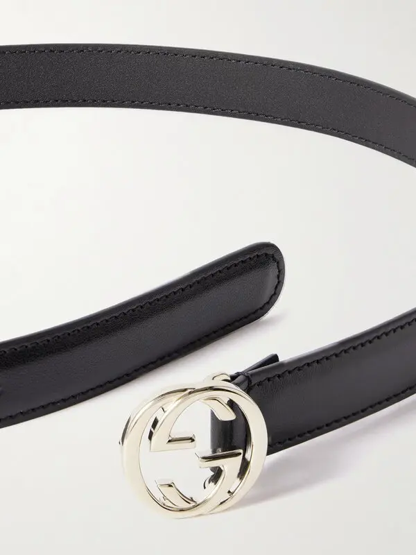 Gucci Plutone Leather Belt