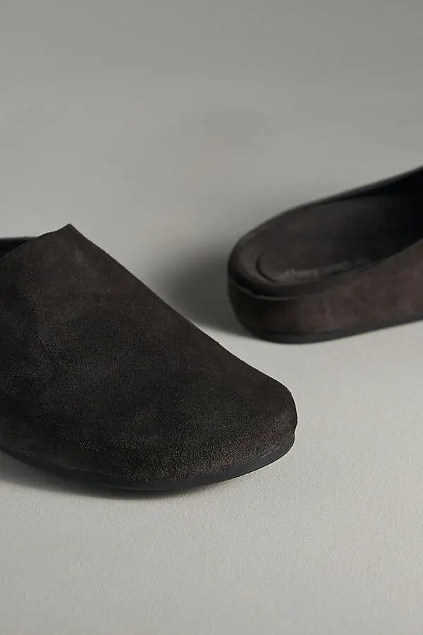Jeffrey Campbell Content Mule Slides - Grey