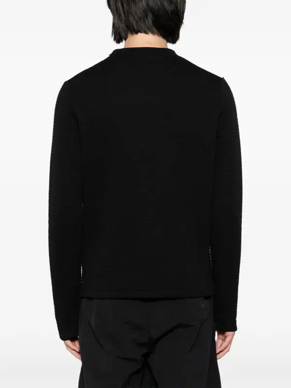 JIL SANDER Texture Long-sleeves T-shirt