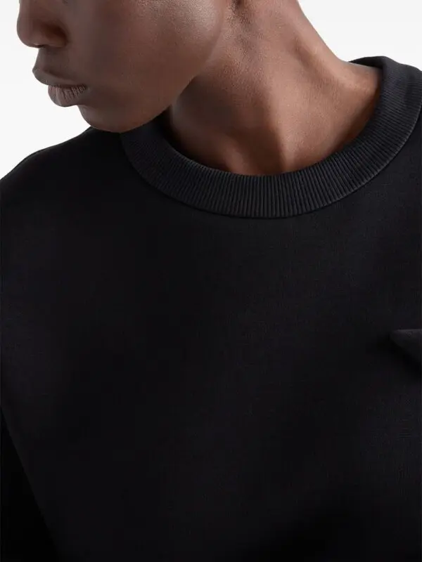 Prada Embossed Logo Sweatshirt