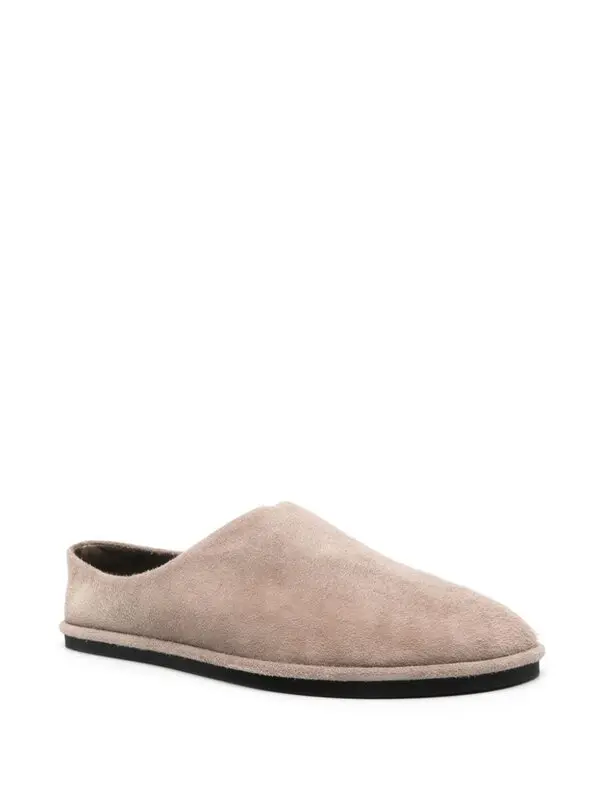 Auralee Suede Slippers
