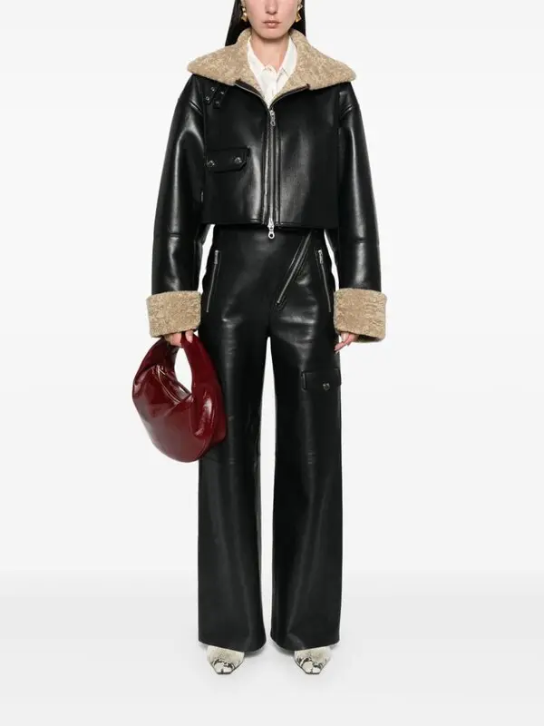 Nanushka Leather Trousers