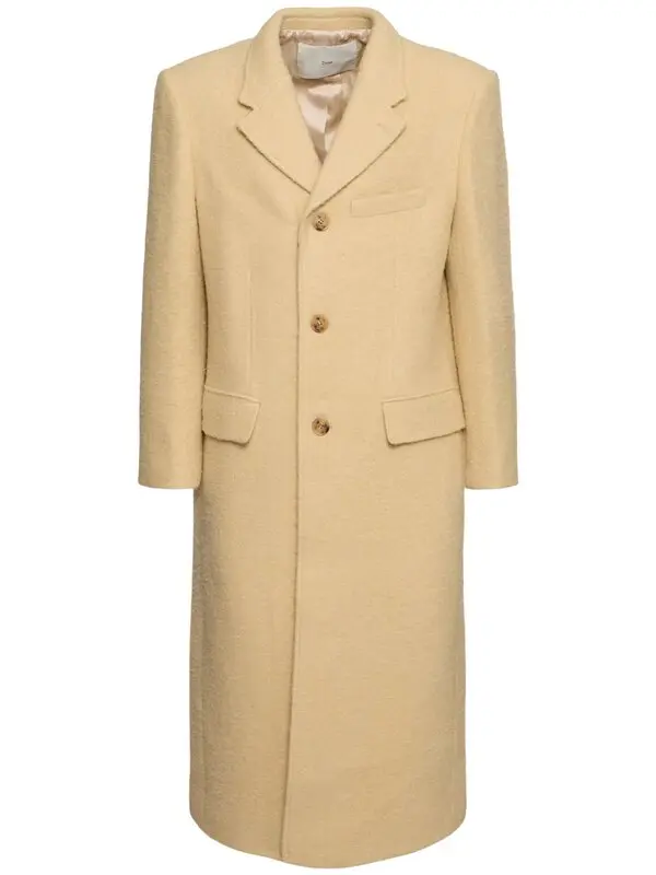 DUNST 2-way 3 Button Bouclé Coat