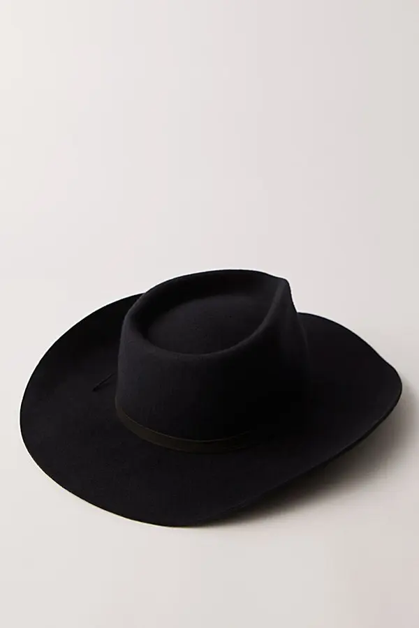 Wyeth Wool Felt Cowboy Hat - Black - 56% Off | Editorialist