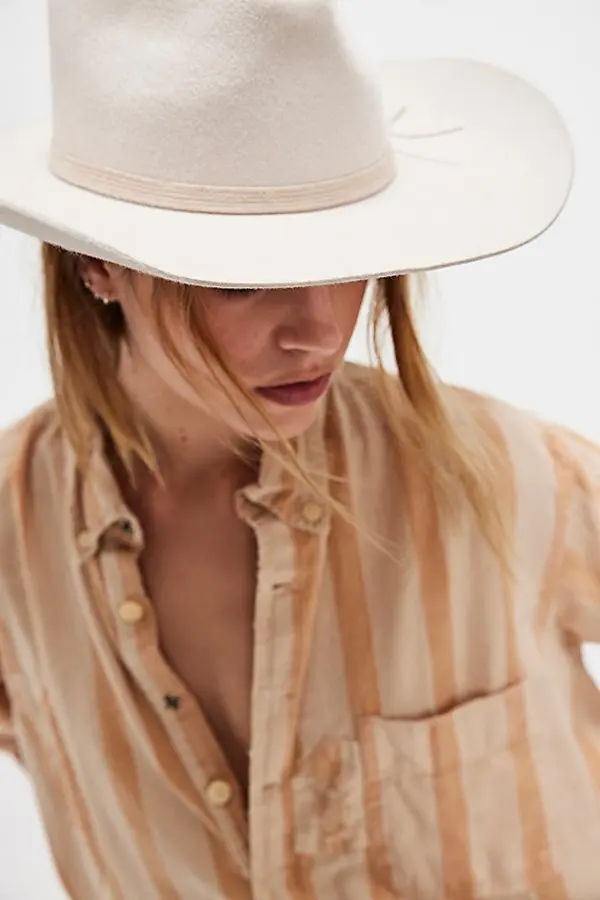 Wyeth Walk The Line Cowboy Hat - Cream | Editorialist display picture 2