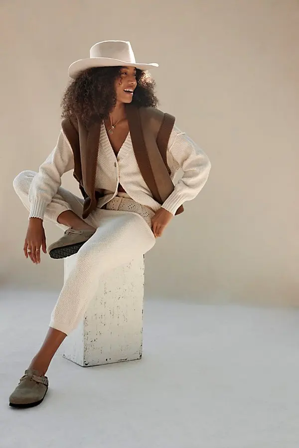 WYETH WALK THE LINE HAT Wyeth Walk The Line Cowboy Hat - Cream | Editorialist main image 4