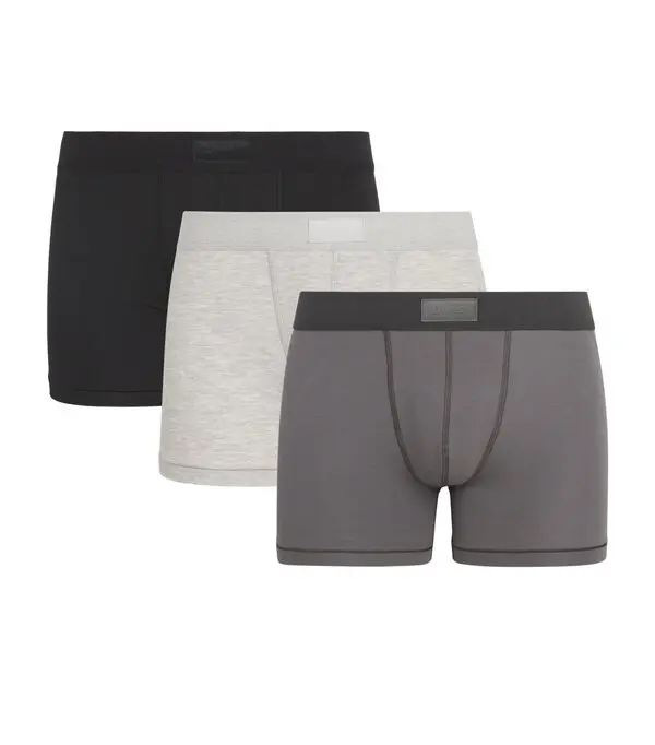 SKIMS Stretch-jersey Boxers - Grey