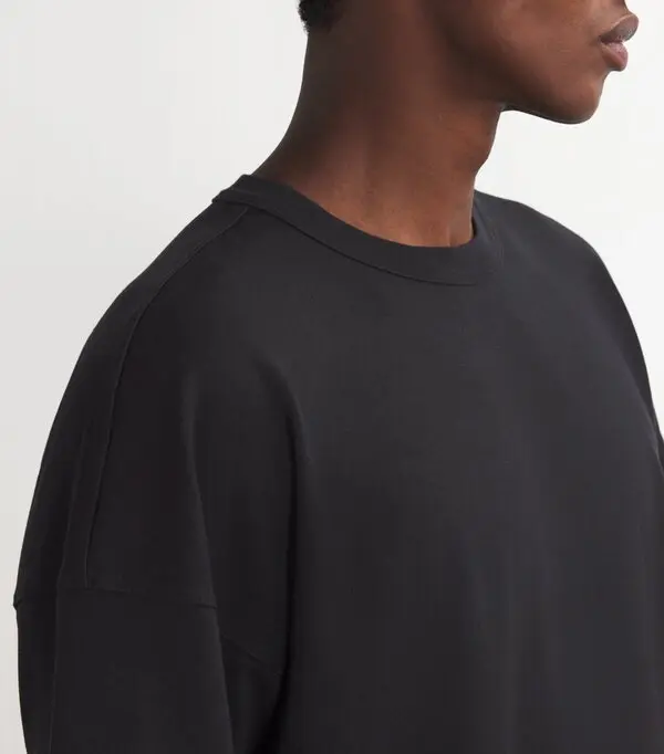 SKIMS Jersey Lounge Oversized T-shirt - Black