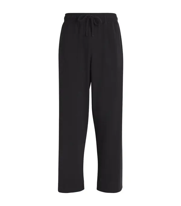 SKIMS Jersey Lounge Straight Sweatpants - Black