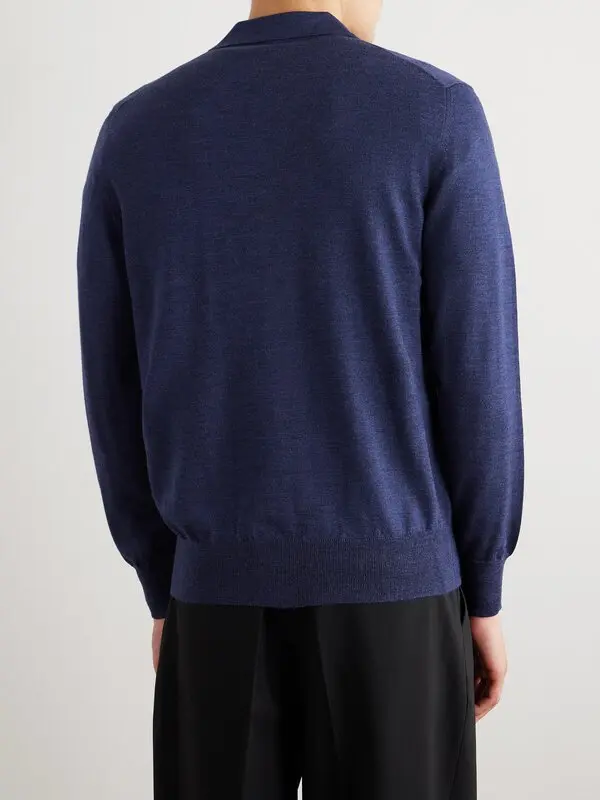 Altea Slim-fit Wool Cardigan