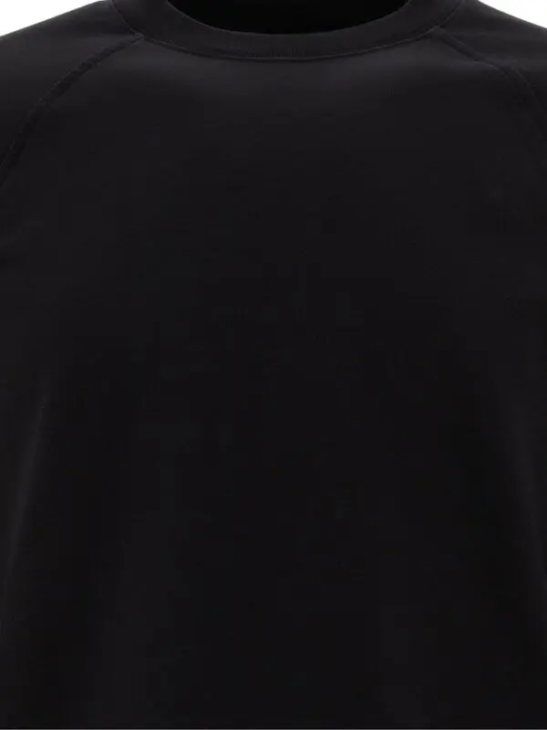 C.P. COMPANY Crew Neck Sweatshirt With Paneling And Zip Pockets