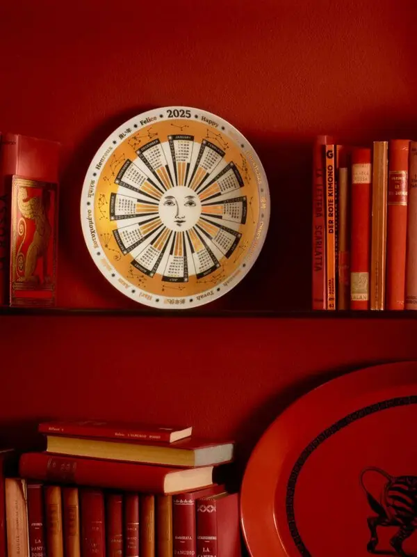 FORNASETTI 2025 Calendar Plate