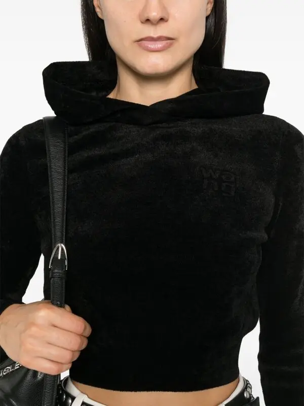 Alexander Wang Cropped Hoodie