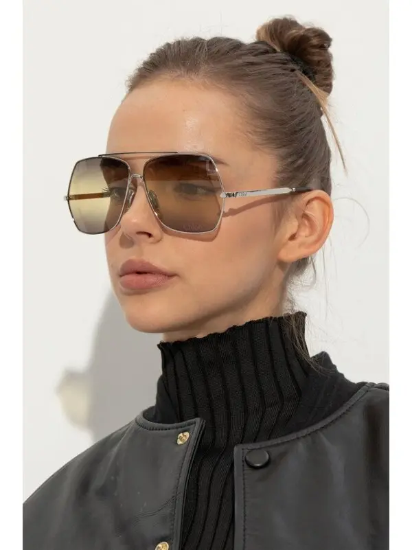 Chloé Aly Sunglasses - Silver