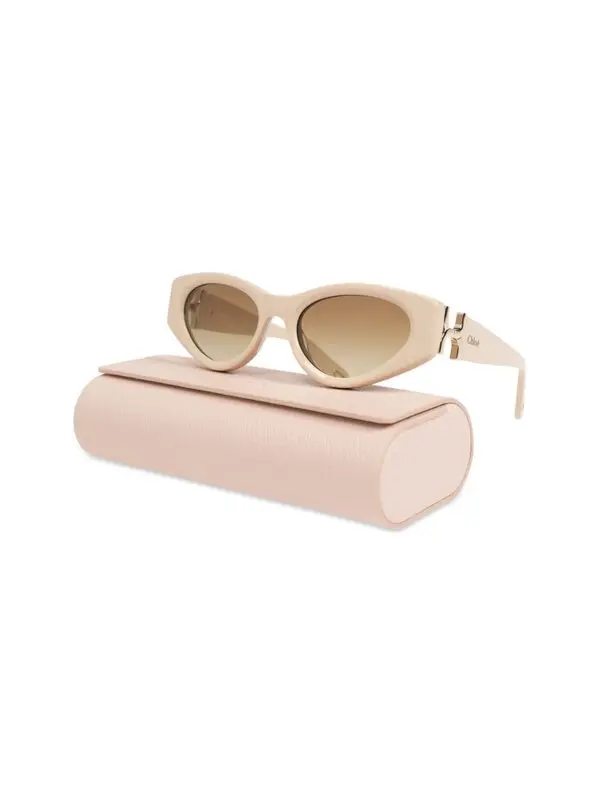 Chloé Marcie Cat-eye Sunglasses - Neutrals