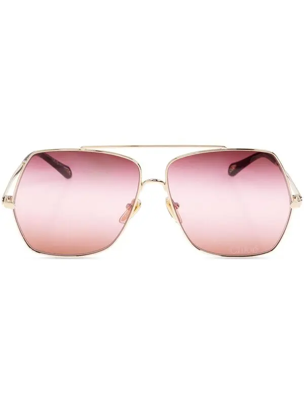 Chloé Aly Sunglasses - Gold