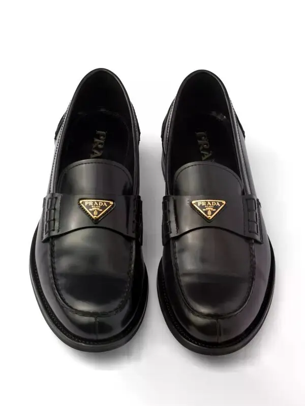 Prada Leather Loafers