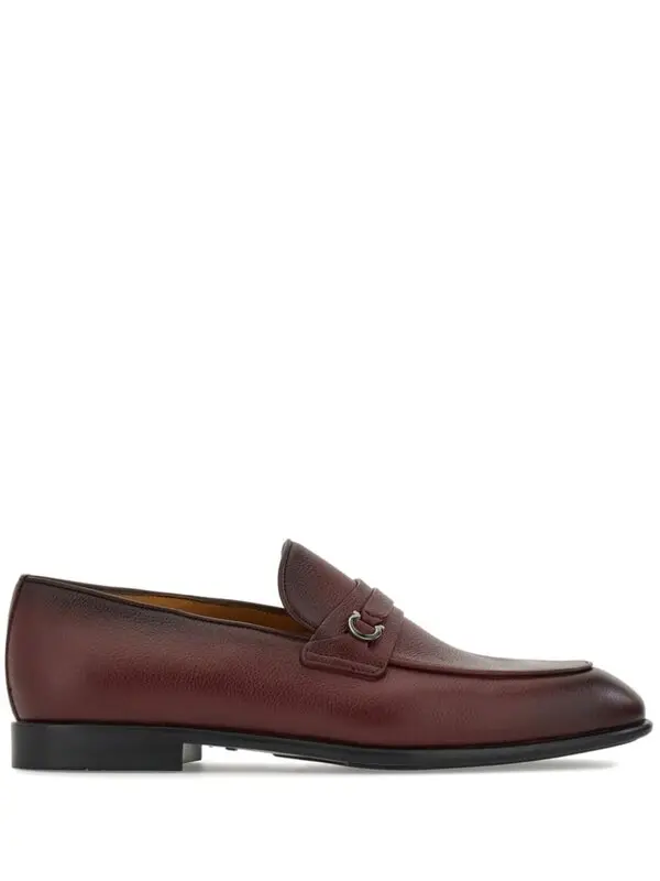FERRAGAMO Gancini-plaque Loafers