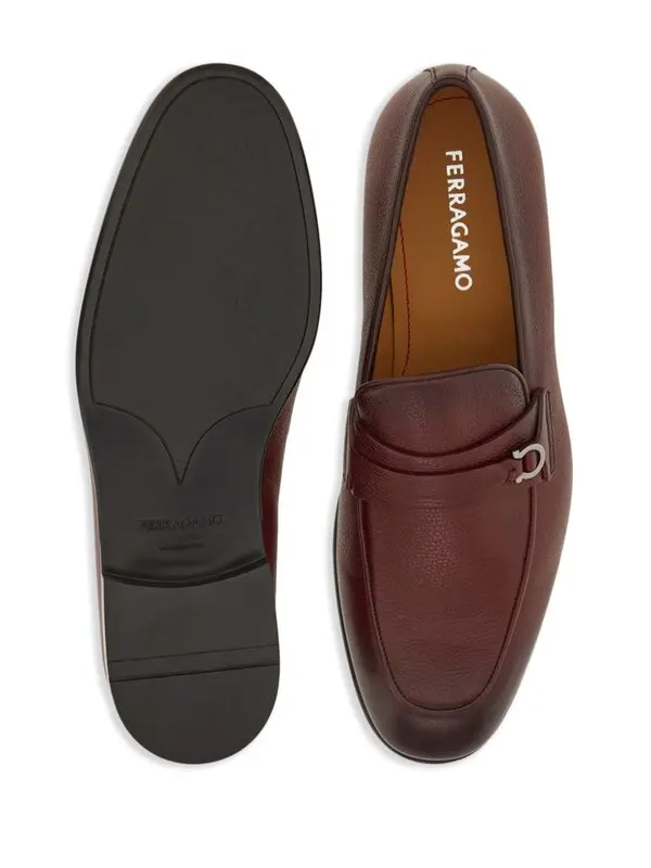 FERRAGAMO Gancini-plaque Loafers
