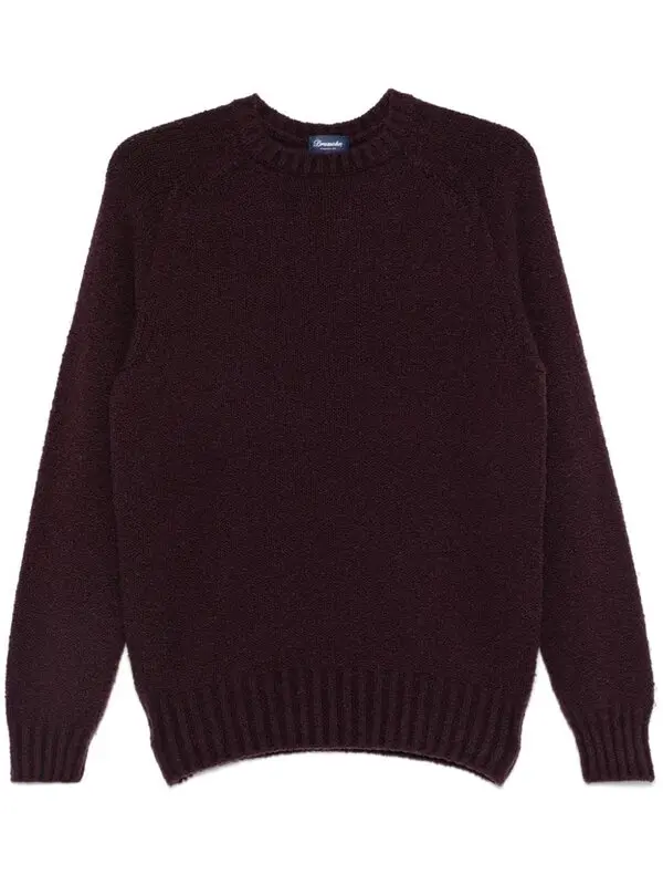 DRUMOHR Merino Wool Sweater - Purple