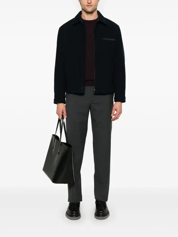 DRUMOHR Merino Wool Sweater - Purple
