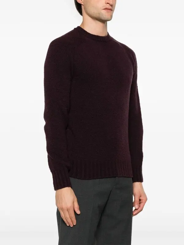 DRUMOHR Merino Wool Sweater - Purple